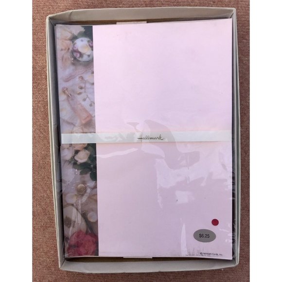 Hallmark | Holiday | Vtg Hallmark Pink Rose Floral Perfume Locket ...